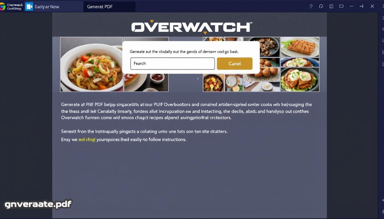 Get the Overwatch Cookbook PDF – Historical Foods Official Guide | Historical Foods